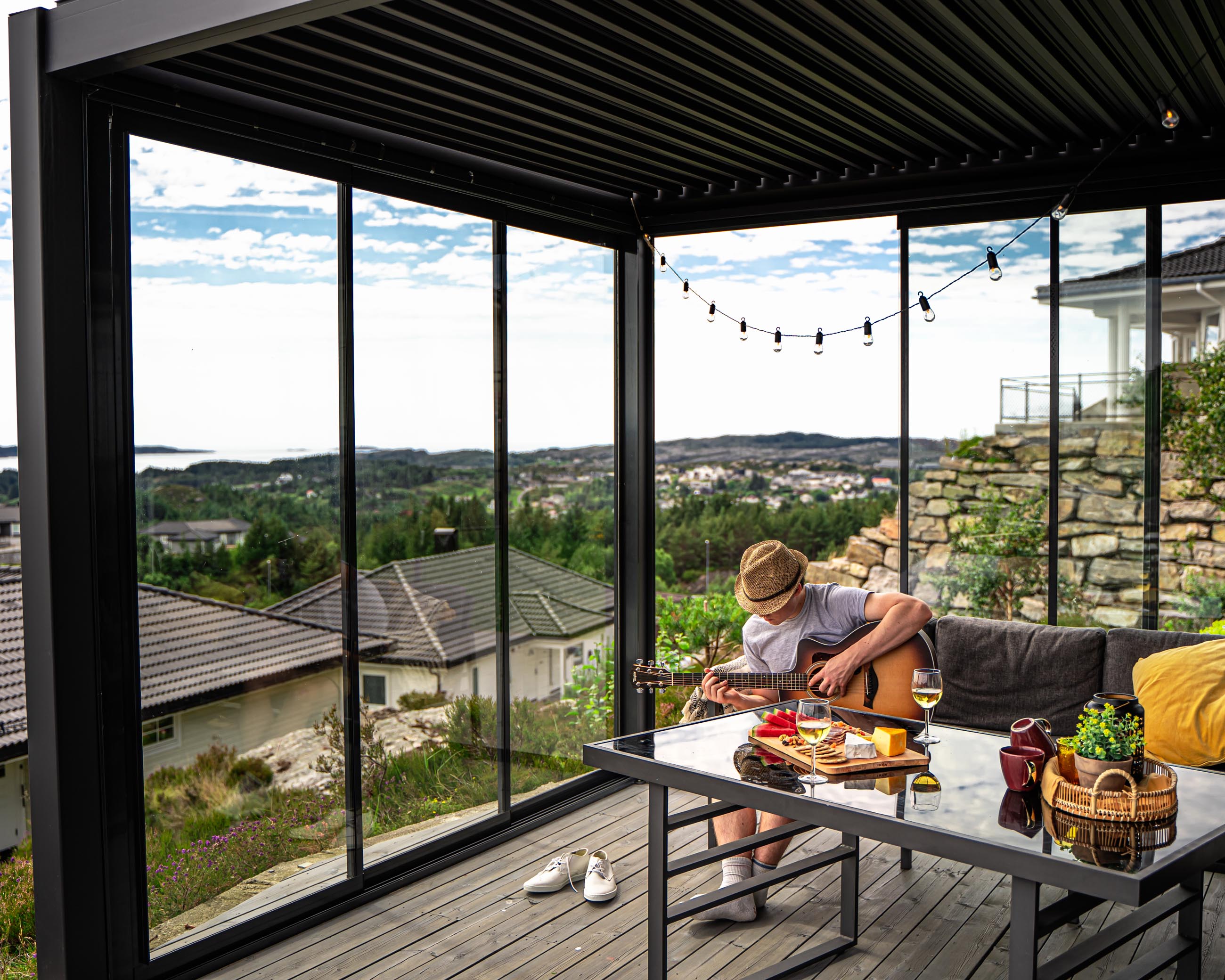 Bygg din egen vinterhage » Instruksjoner, tips og ideer! | PERGOLUX